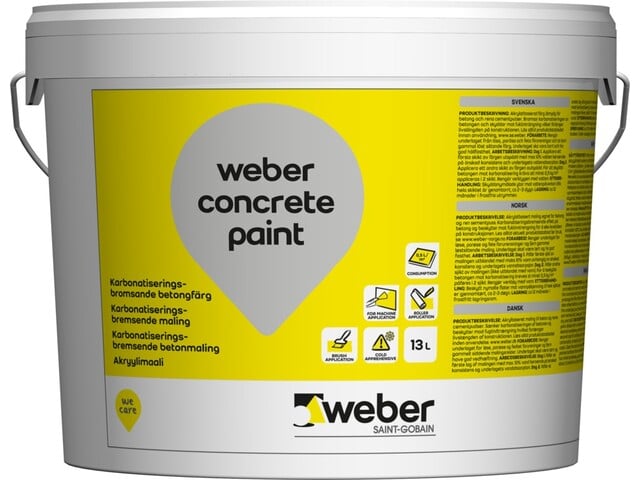 weber concrete paint : Betong / Cement / Vägglagning | Weber Sverige