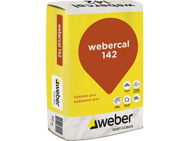 webercal 142 kalkbruk : Fasad / Puts- och murbruk | Weber Sverige