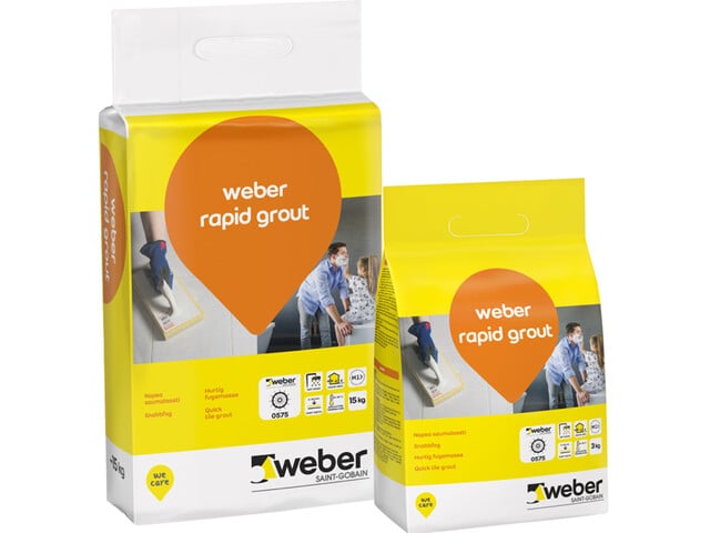 weber rapid grout : Plattsättning / Tätskikt | Weber Sverige