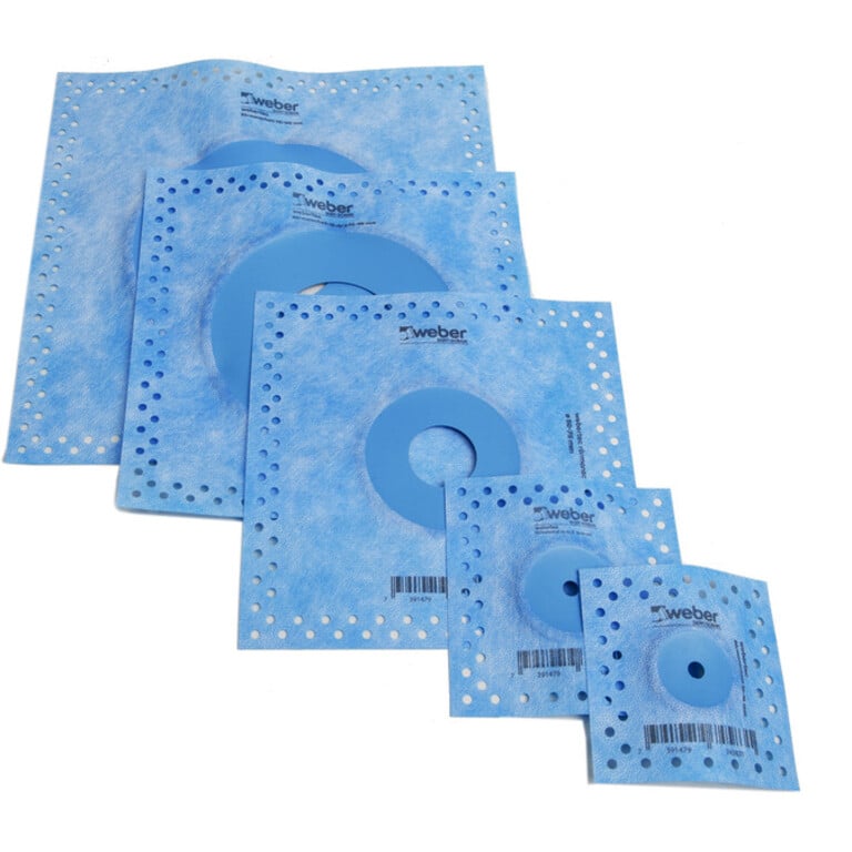 webertec rörmanschetter : Plattsättning / Tätskikt | Weber Sverige