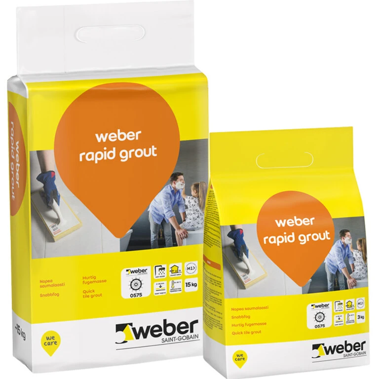 weber rapid grout : Plattsättning / Tätskikt | Weber Sverige
