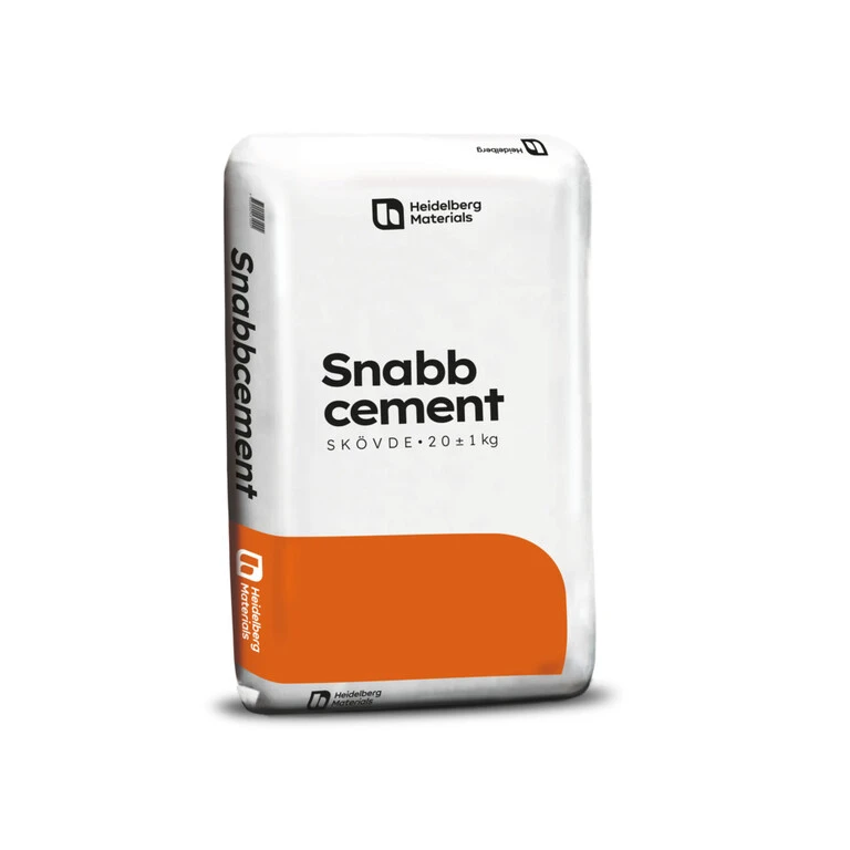 Snabbcement : Betong / Cement / Vägglagning | Weber Sverige