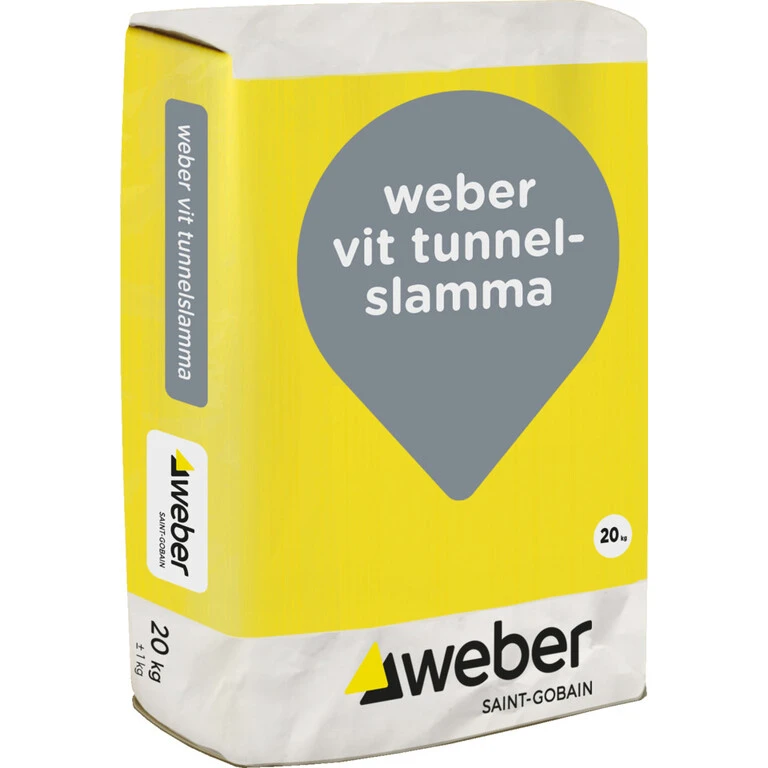 weber vit tunnelslamma : Betong / Cement / Vägglagning | Weber Sverige